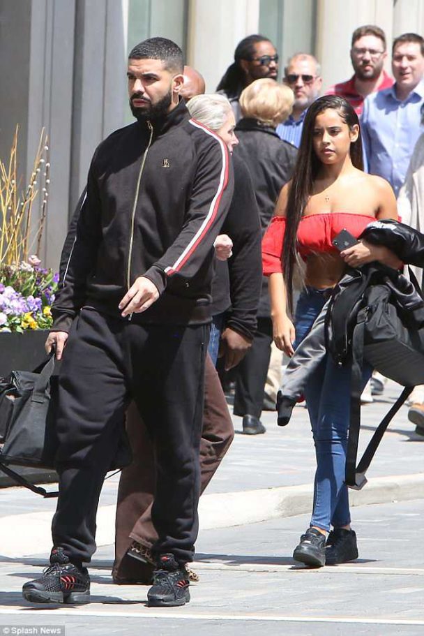Drake Spotted With Rumoured New Girlfriend, Malaika Terry In Toronto ...