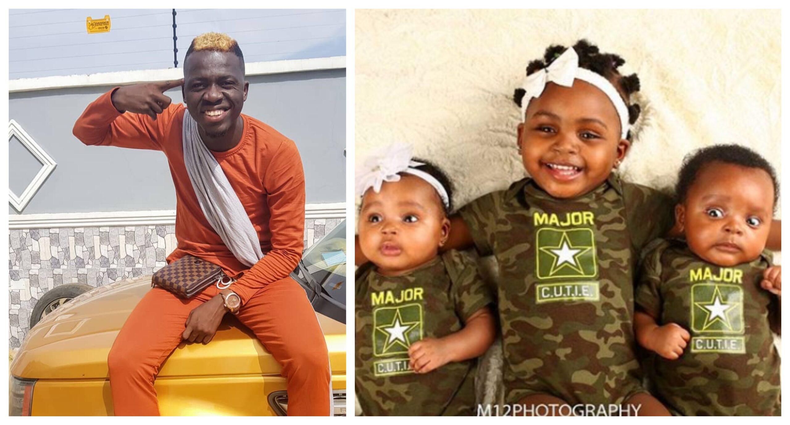 Comedian Akpororo Shares Adorable Photos Of His Twin Babies - 102.3 Max FM