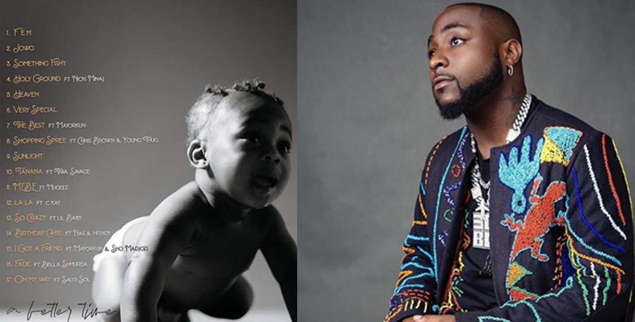 Davido places Ifeanyi's face on the cover of his album - 102.3 Max FM