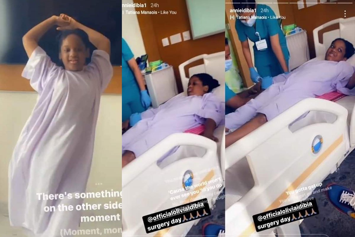 Tuface and Annie Idibia's second daughter, Olivia undergoes successful ...