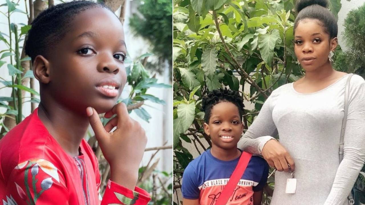 Wizkid's 1st baby mama shares 'unclad' photos ladies send to son's DM ...