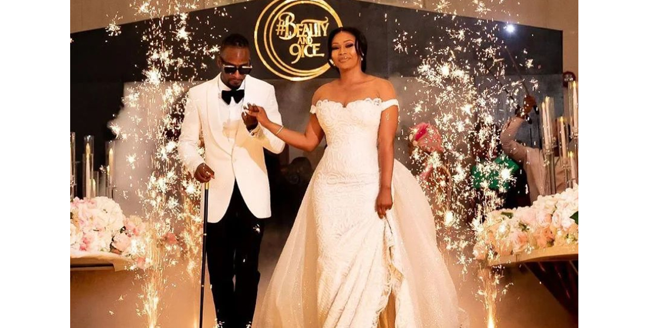 Singer, 9ice celebrates 2nd year wedding anniversary with his wife ...
